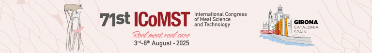 71st ICoMST International Congress of Meat Science and Technology - IRTA
